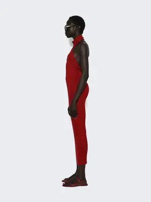 Magda Butrym Turtleneck Midi Dress