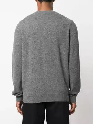 Comme Des Garçons Round-neck Lambswool Cardigan