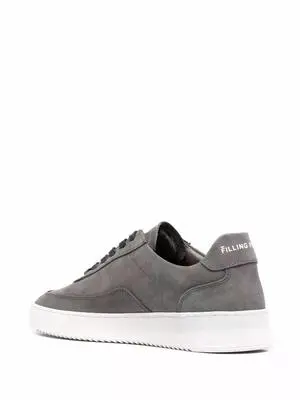 Filling Pieces Leather Low-top Sneakers - Grey