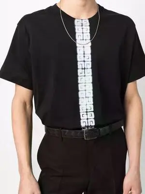 Givenchy 4g-trim Cotton T-shirt