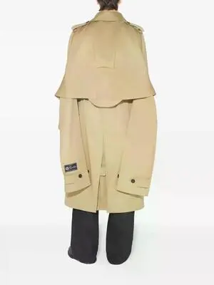 JEAN PAUL GAULTIER Double-breasted Belted Trench Coat