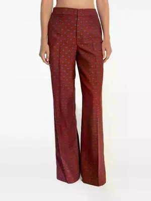 Etro Jacquard-pattern Trousers