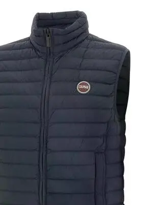 COLMAR Quilted Vest With Logo Patch