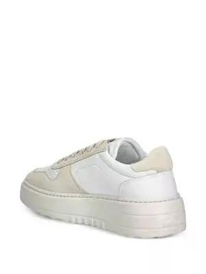 SUMMERY COPENHAGEN Perforated Suede Leather Sneakers