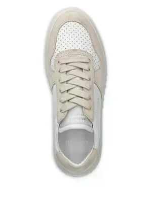 SUMMERY COPENHAGEN Perforated Suede Leather Sneakers