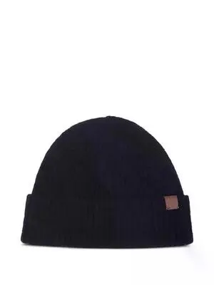 Eleventy Ribbed Beanie - Black