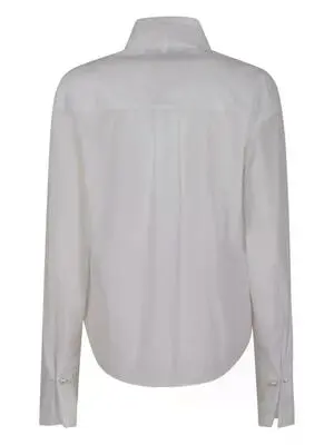 Alberta Ferretti Wrap-front Blouse