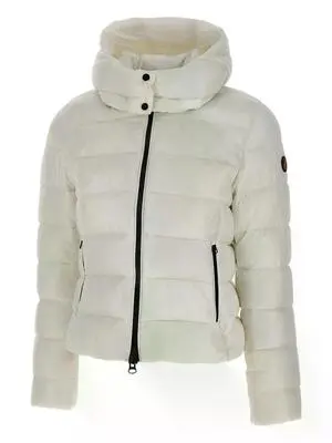 SAVE THE DUCK Horizontal-quilted Hooded Puffer Jacket