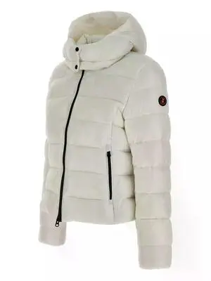 SAVE THE DUCK Horizontal-quilted Hooded Puffer Jacket