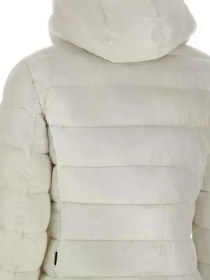 SAVE THE DUCK Horizontal-quilted Hooded Puffer Jacket