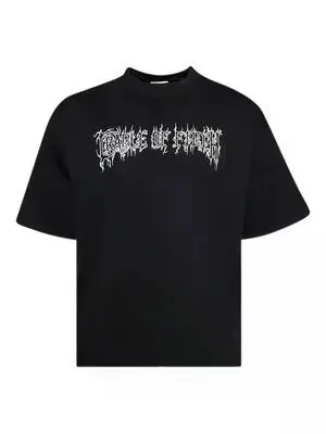 Vetements Graphic-print T-shirt - Black