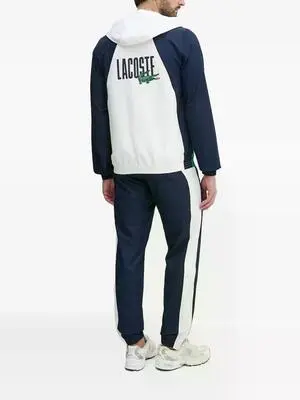 Lacoste Colour-block Hooded Jacket