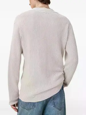 ALLSAINTS Ribbed Polo-neck Sweater