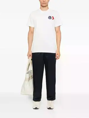 Moncler Logo-patch T-shirt - White