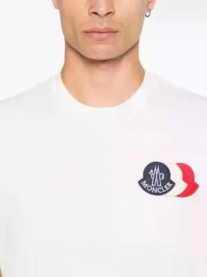 Moncler Logo-patch T-shirt - White