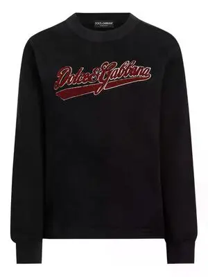 Dolce & Gabbana Logo Embellished Sweatshirt