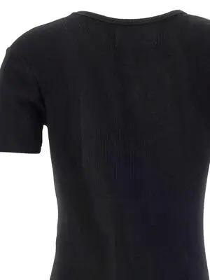 VIVIENNE WESTWOOD Embroidered-logo T-shirt - Black