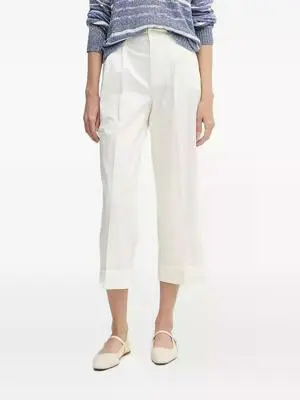 PEDRO DEL HIERRO Cuffed Trousers With Elastic Waistband
