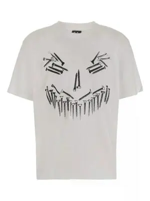 44 LABEL GROUP Screw-face Graphic T-shirt