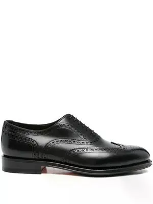 Santoni Perforated Shoes For Men