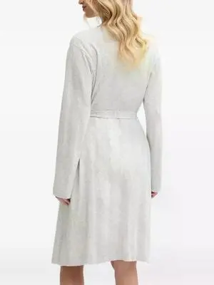 Dkny Ribbed Belted Robe