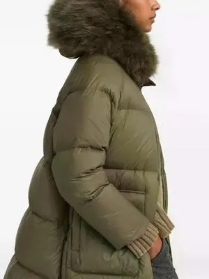 YVES SALOMON Shearling-trimmed Down Coat