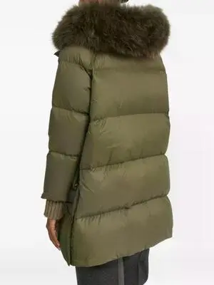 YVES SALOMON Shearling-trimmed Down Coat