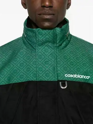 Casablanca Geometric-panel Jacket - Black