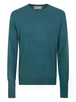 BALLANTYNE Round Neck Cashmere Pullover