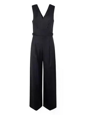 BLUGIRL V-neck Belted Jumpsuit