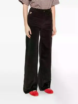 LOIS Corduroy Wide-leg Trousers