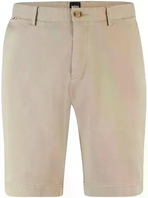 BOSS Cotton-blend Gabardine Shorts