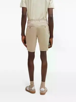 BOSS Cotton-blend Gabardine Shorts