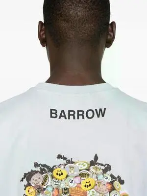 BARROW Logo-embroidered T-shirt
