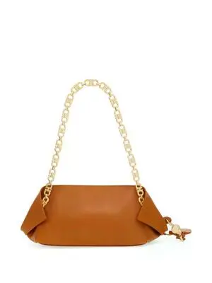 FERRAGAMO Small Folded Chain-strap Shoulder Bag - Brown