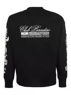 MSGM Graphic-print Sweatshirt