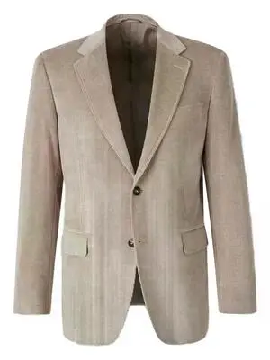 Canali Corduroy Two-button Blazer