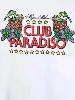MSGM Club Paradiso Cotton Sweatshirt