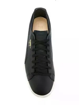 PUMA Clyde Leather Sneakers - Black