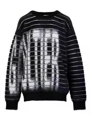 JEAN PAUL GAULTIER Striped Graphic Sweater