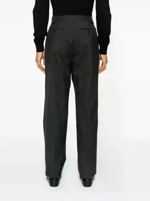 FURSAC Pleated Straight Trousers