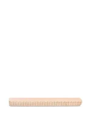 Giorgio Armani Textured Tie Bar - Gold