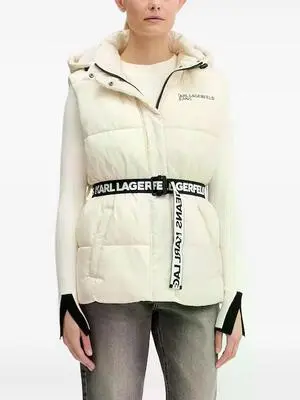 Karl Lagerfeld Zip Up Vests For Women