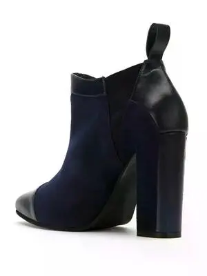 STUDIO CHOFAKIAN Panelled Suede Boots