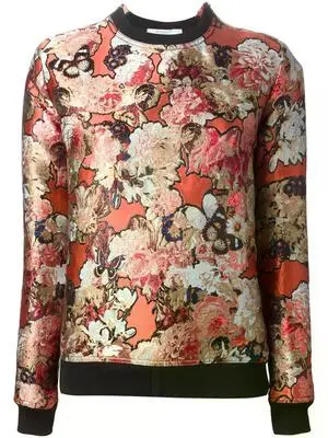 Givenchy Floral Embroidered Sweatshirt