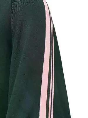 Pinko Zip-up Sweatshirt With Stripe Detail
