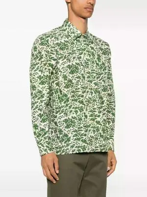 FURSAC Leaf-print Shirt
