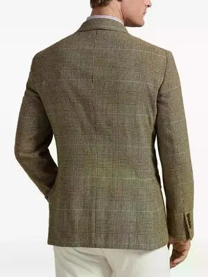 Polo Ralph Lauren Double-breasted Checked-pattern Blazer