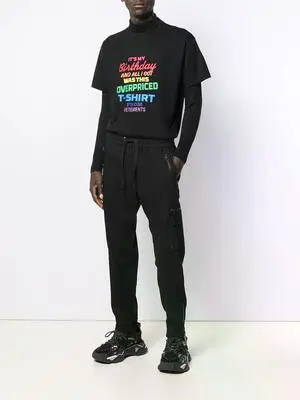 Vetements Rainbow Slogan T-shirt