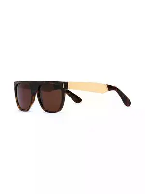 RETROSUPERFUTURE Flat Top Francis Havana Sunglasses